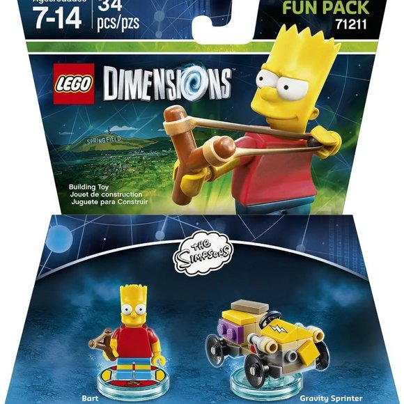 Lego | Toys | New Lego Figure Toy Pack Simpsons Bart 7211 The Simpsons ...